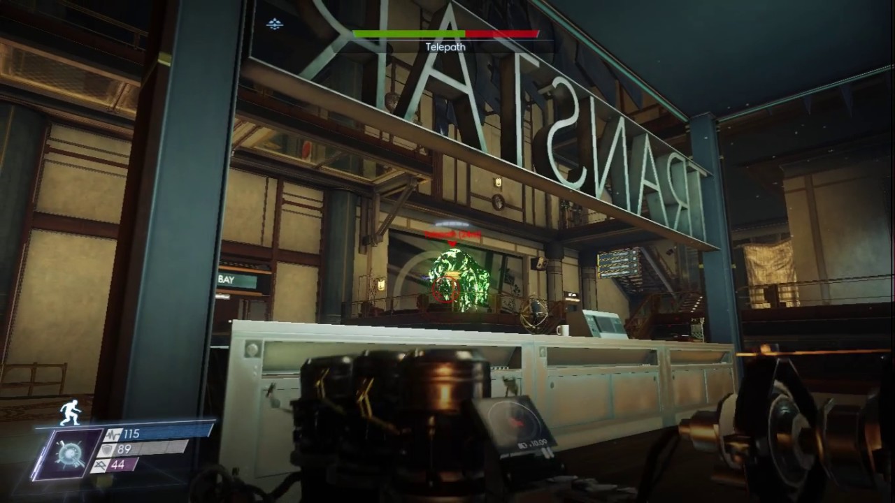 Prey. Killing Telepath without getting noticed in Talos Lobby - YouTube