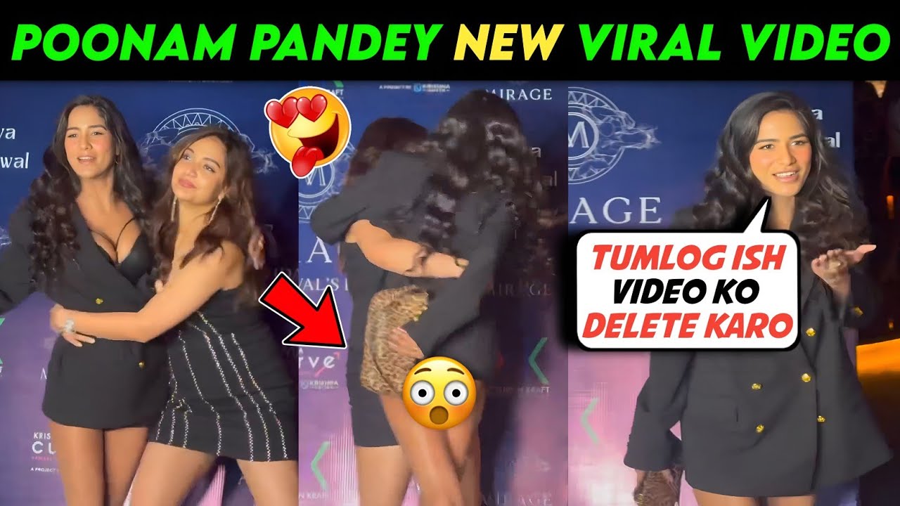 😍 Poonam Pandey New Viral Video | Poonam Pandey Reacts to Her Viral Video | Poonam Pandey Viral ...