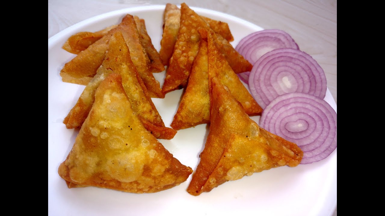 Onion Samosa Recipe - YouTube