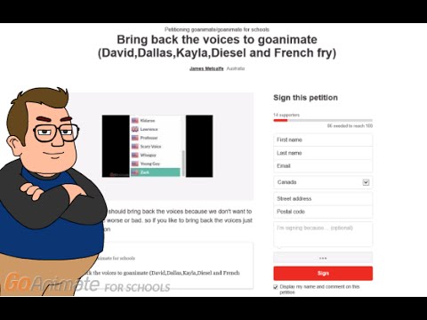 Save The Old GoAnimate Voices (Link In Description) - YouTube
