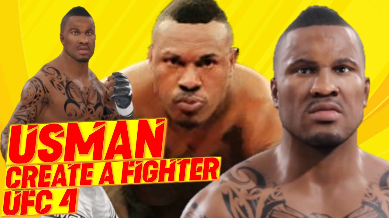 Mohammed Usman UFC 4 CAF Formula - How To Create Mohammed Usman In UFC ...