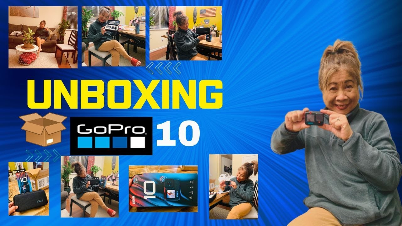 UNBOXING GO PRO HERO 10 / VLOG TAKE OVER MY GRAND DAUGHTER ZOE Vlog 251 ...