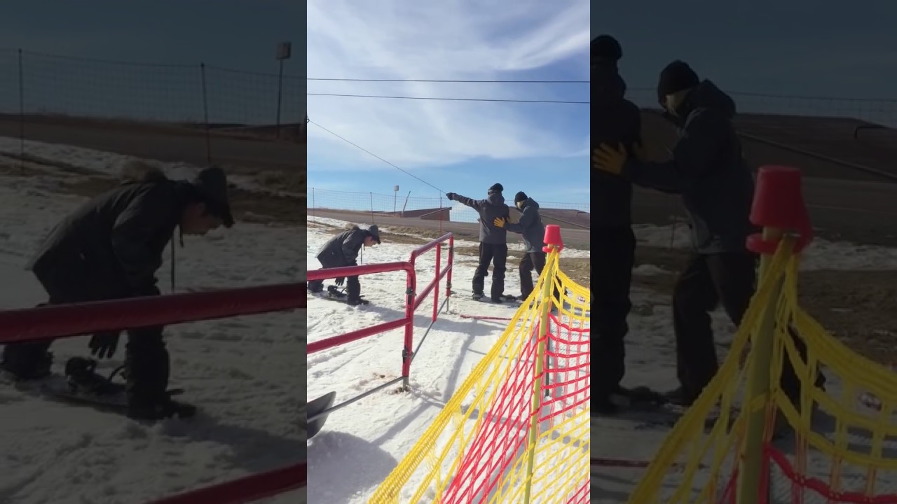 Mt. Hotham platter lift - YouTube
