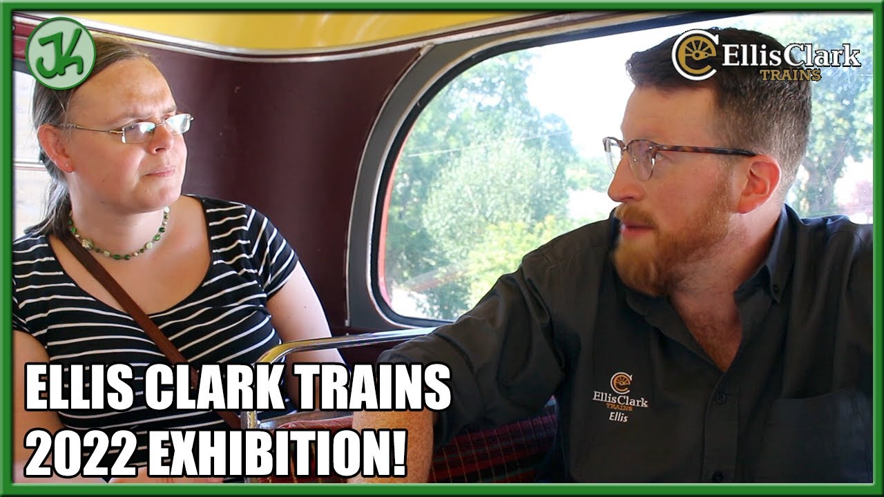 Ellis Clark Trains Exhibition and Interview - YouTube