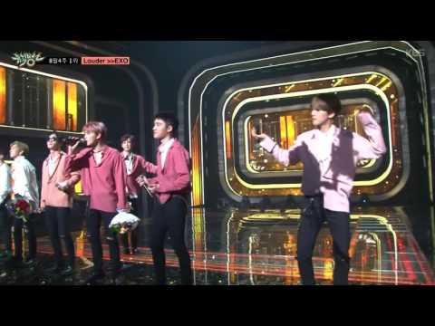 [Music Bank] EXO - Louder Celebration Cut (4th Week of August) | KBS Broadcast