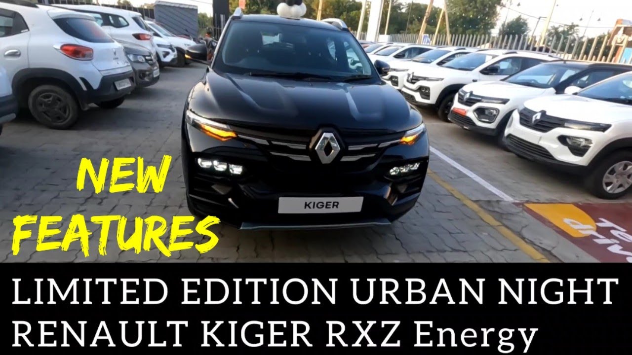 Renault Kiger Limited Edition Urben Night 2023 with loaded💡 features ...