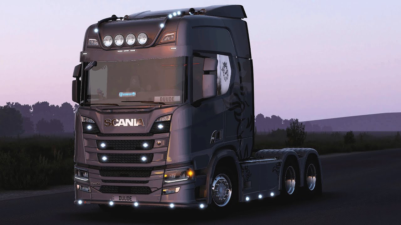 ETS2 1.46 Realistic Vehicle Lights Mod V7.1 By Frkn64 | Euro Truck ...