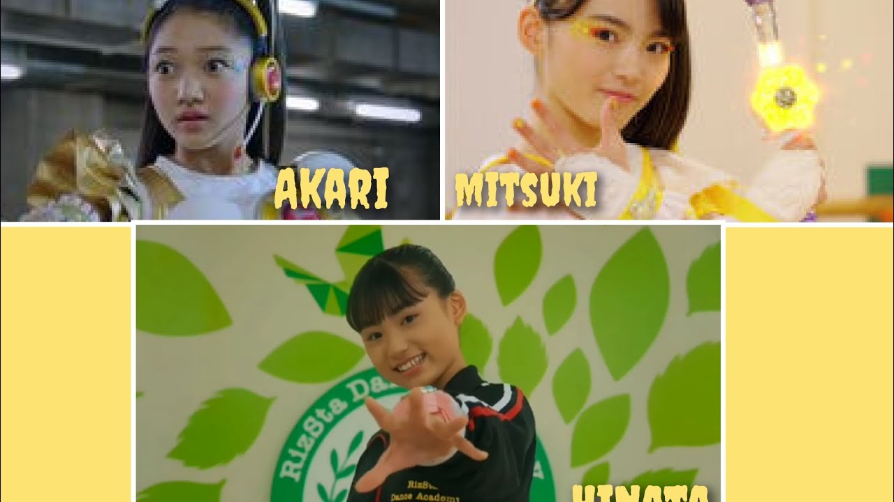 3 Golden Yellow warrior Girls x heroine Transformations - YouTube