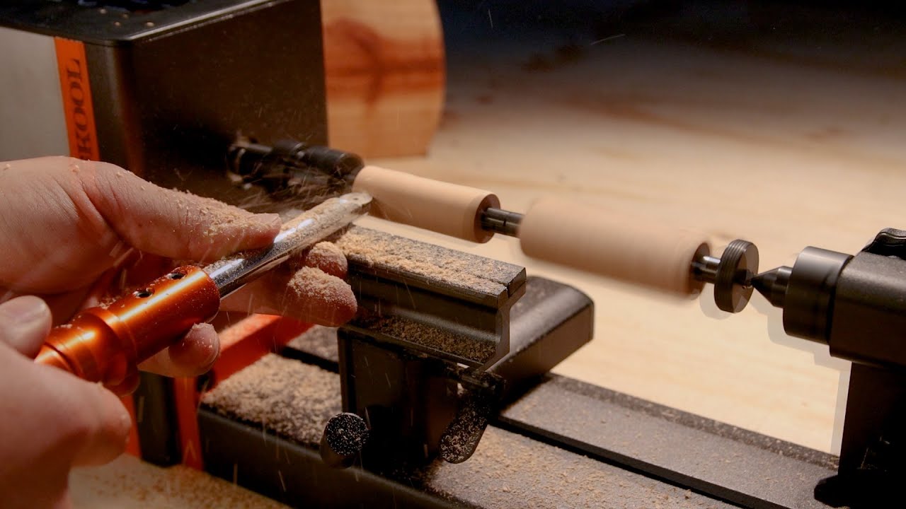 Make Stunning Pens with an O'SKOOL Mini Wood Lathe! Easy DIY Tutorial ...