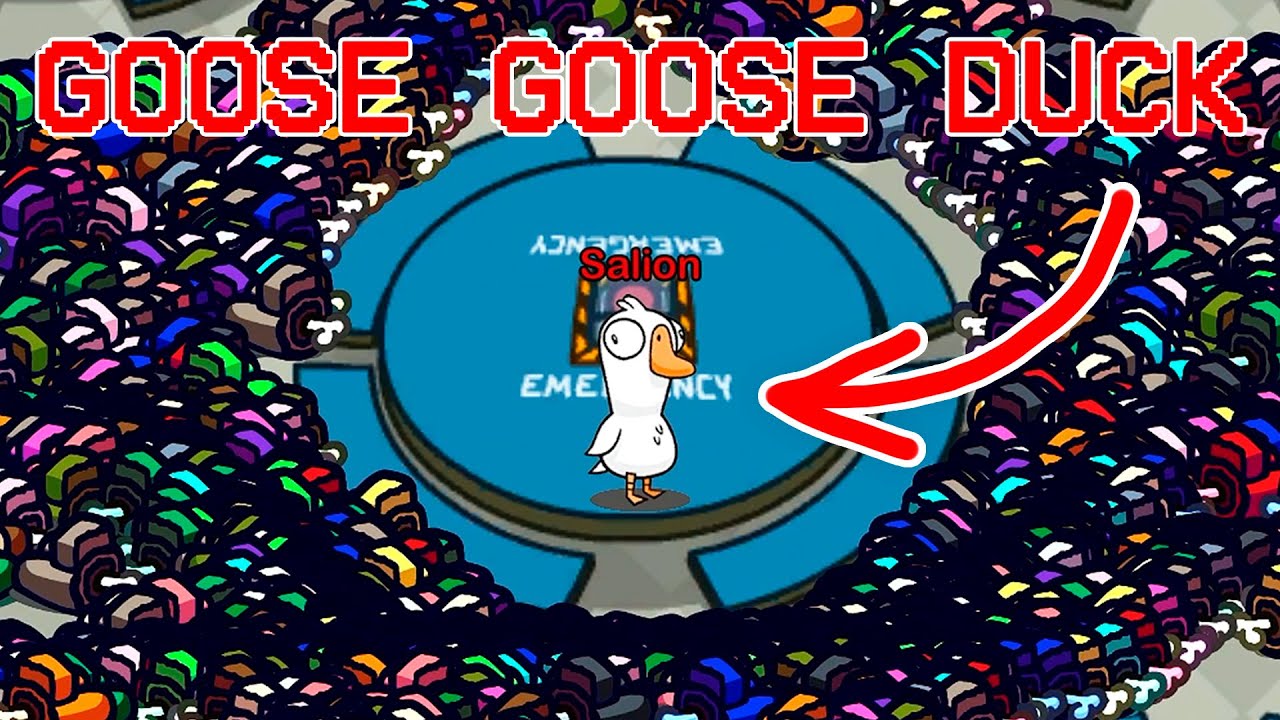 Goose Goose Duck in Among Us, but with 1 MILLION PLAYERS - YouTube