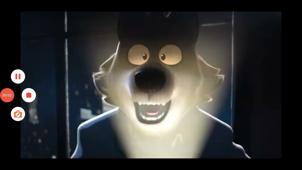 Rex, Elsa, Woog and Dweeb's Reaction to Mr Wolf's Scary Face - YouTube