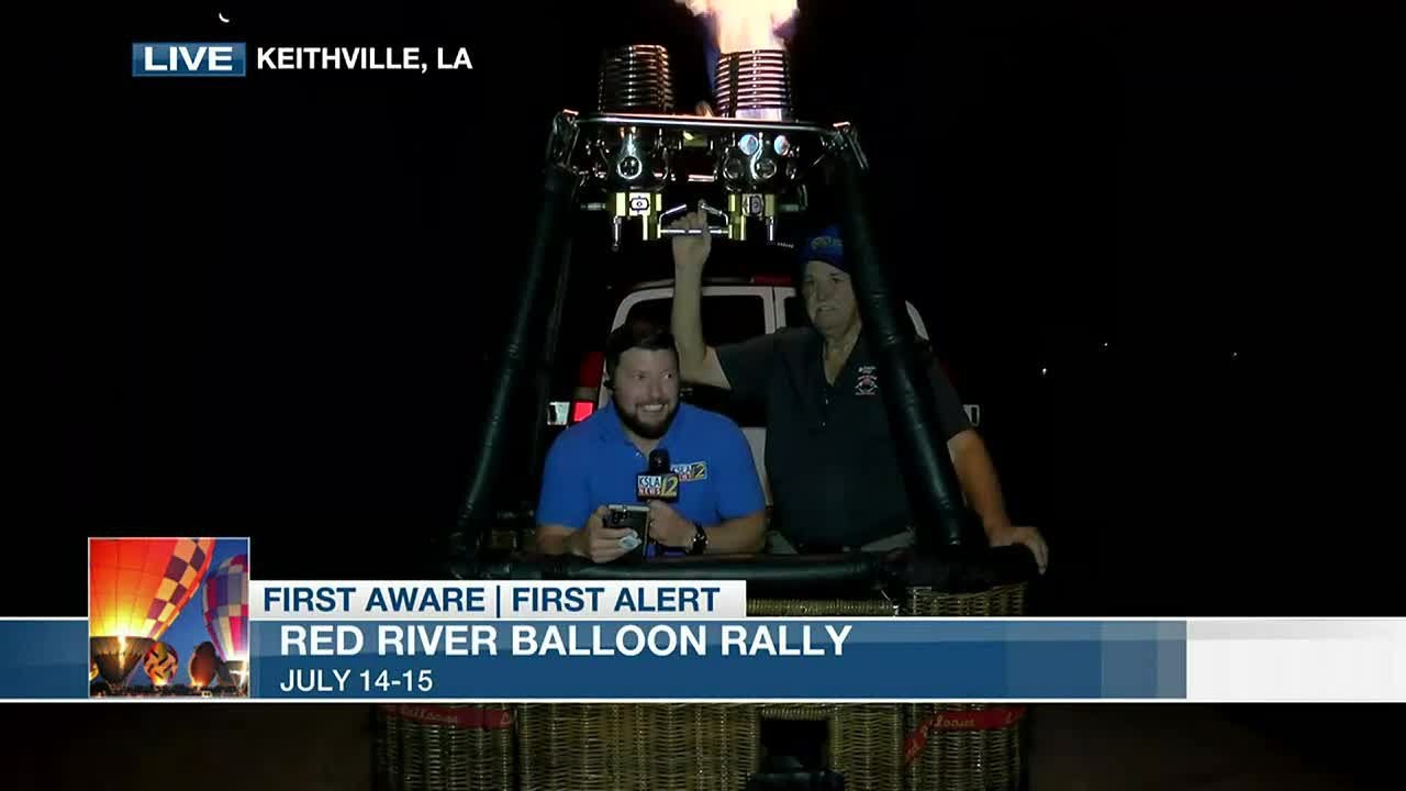 Meteorologist Matt Jones experiences hot air balloon - YouTube