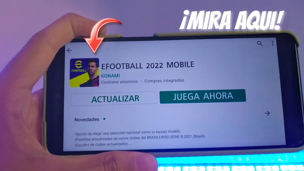 ¡Fecha de lanzamiento del NUEVO EFOOTBALL PES 22 MOBILE!😲 - YouTube