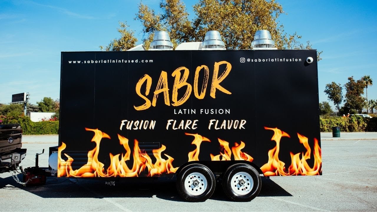 Sabor Latin Fusion Custom Food Truck | Legion Food Trucks - YouTube
