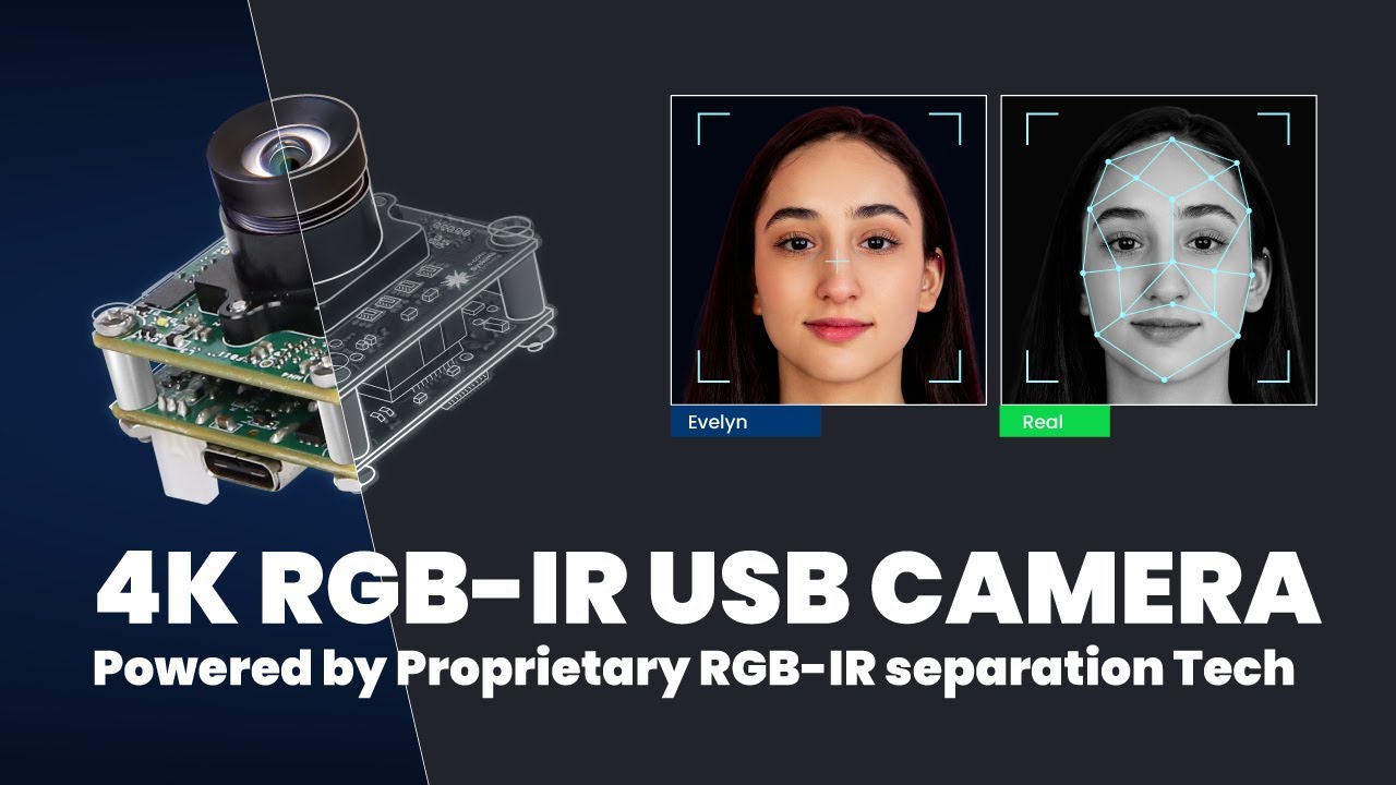 New 4K RGB-IR USB Camera | e-con Systems - YouTube