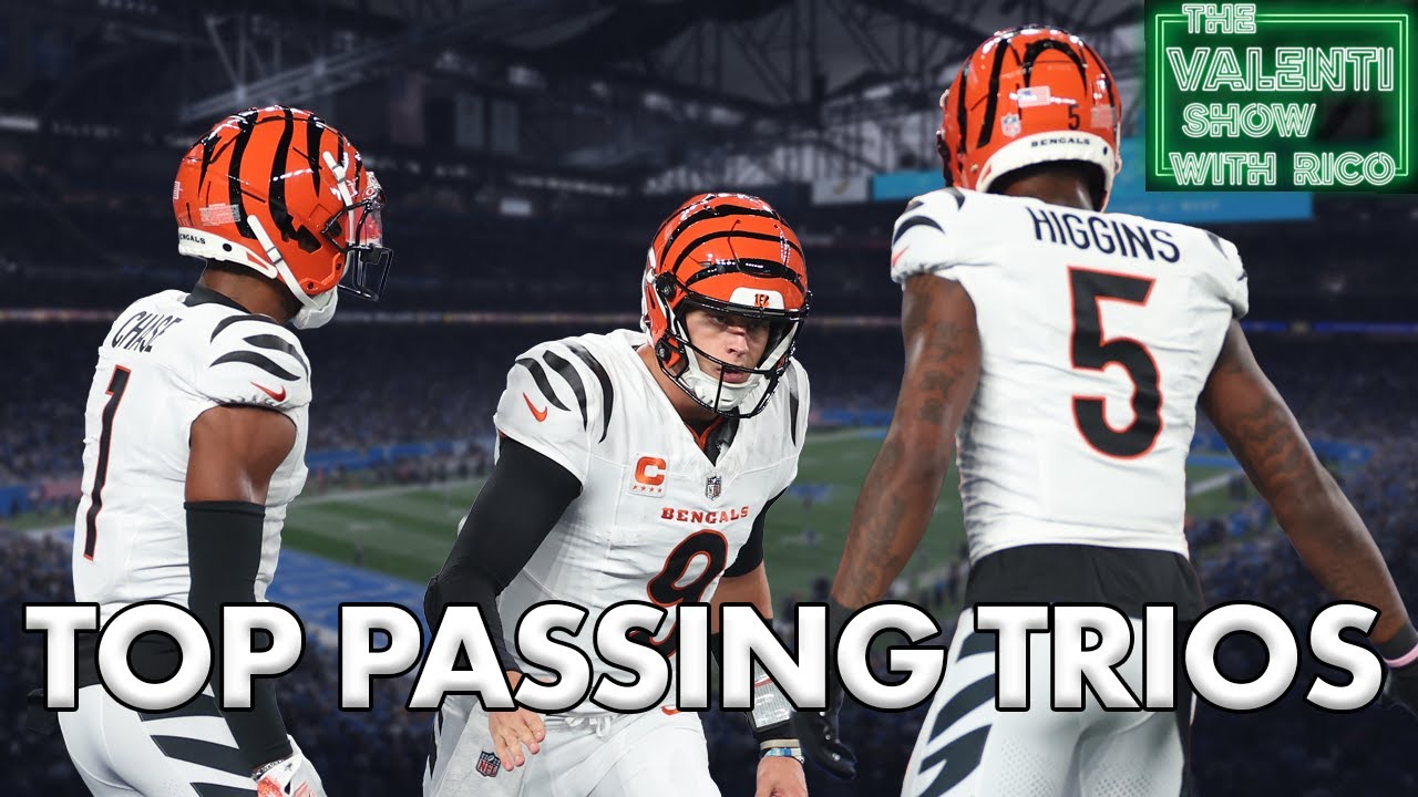 Top NFL Passing Trios | The Valenti Show with Rico - YouTube