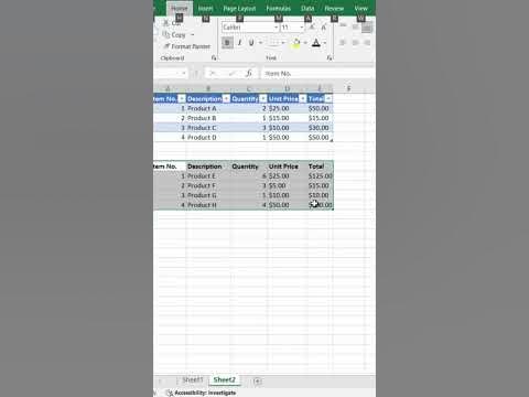 Excel Table Formatting Tutorial: Create and Format Tables Like a Pro! 📊 ...