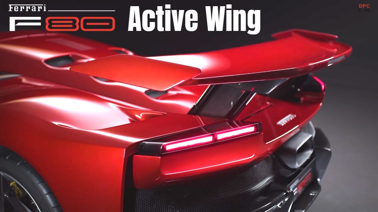 New Ferrari F80 Active Wing Explained - YouTube