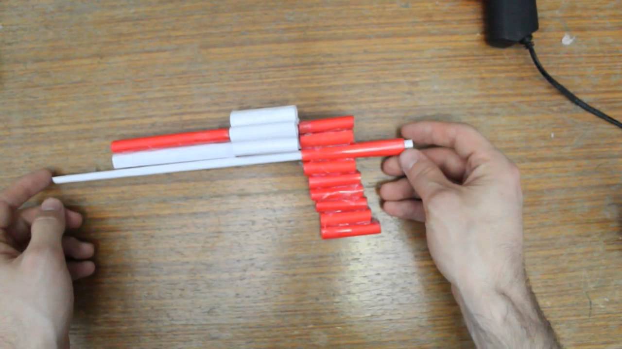 How to Make a Paper Revolver that Shoots - YouTube