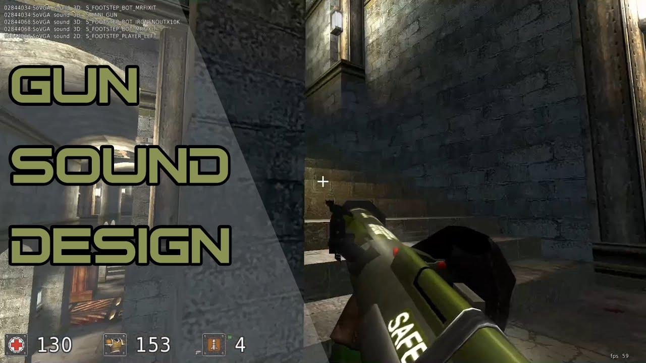 Gun Sound Design | Shotgun, Mini Gun, Rifle, Pistol, Grenade Launcher ...