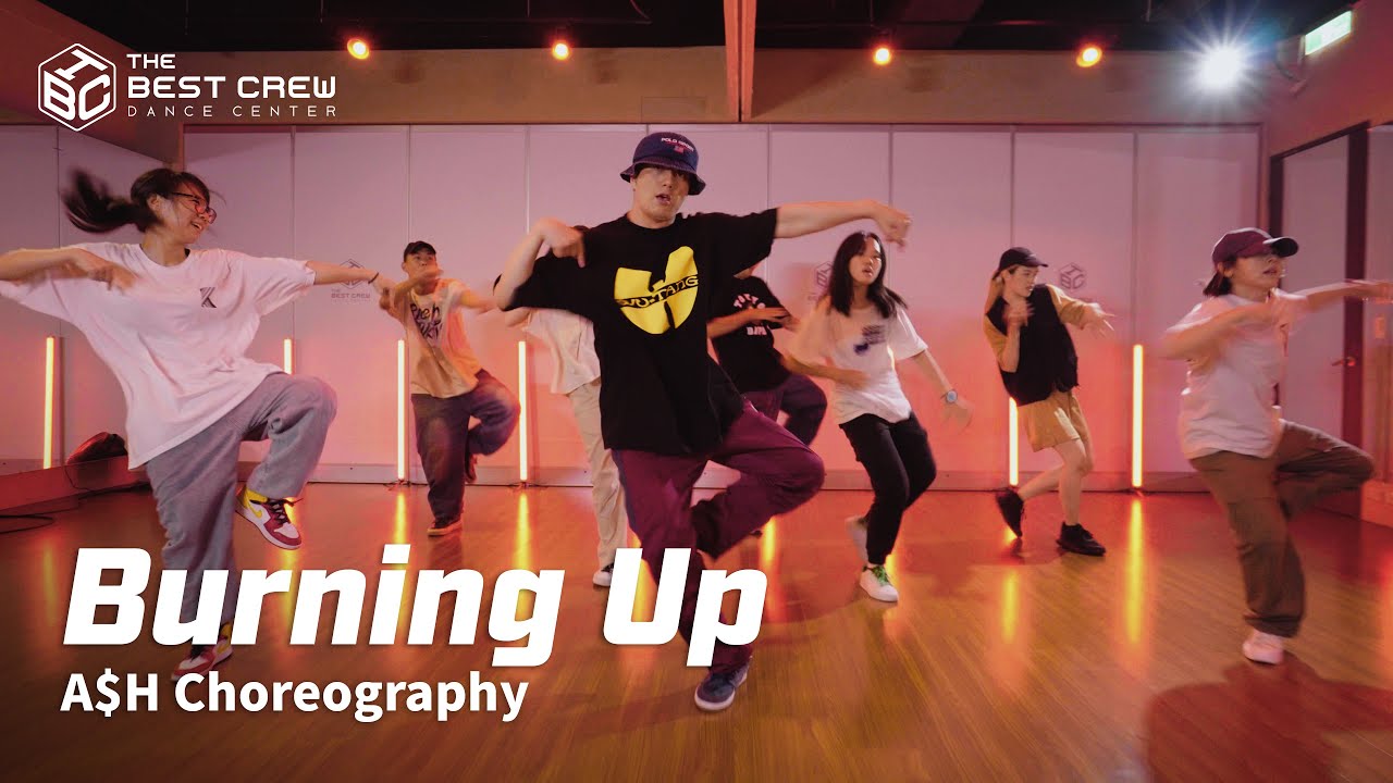 "Burning Up" MONSTA Ft . R3HAB X TBC X ASH CHOREOGRAPHY X HIP HOP - YouTube