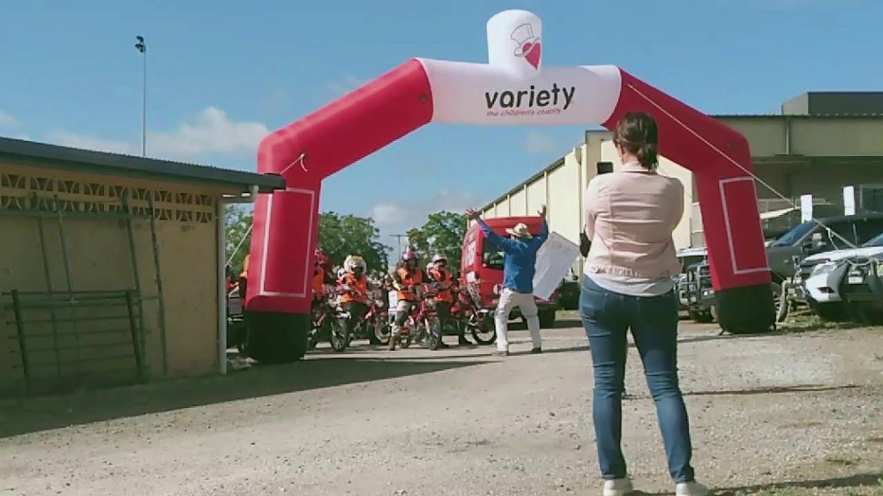 2020 Variety Postie Bike Dash Start Line - YouTube