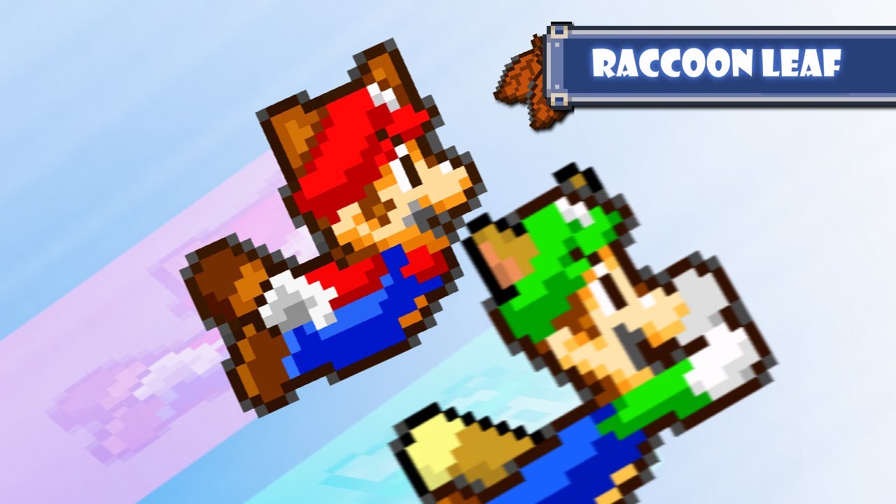 Super Leaf: Mario and Luigi (Sprite Animation) - YouTube