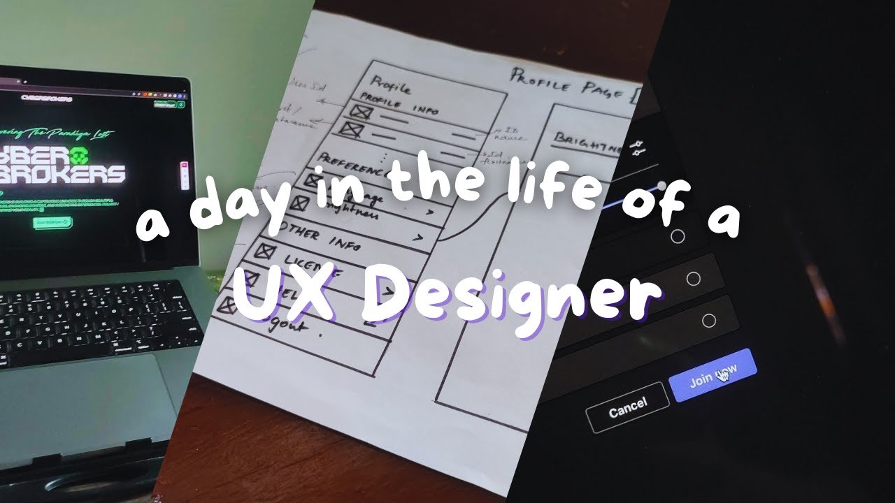 [RAW VLOG] a day in the life of a ux designer | 10 mins ui design ...