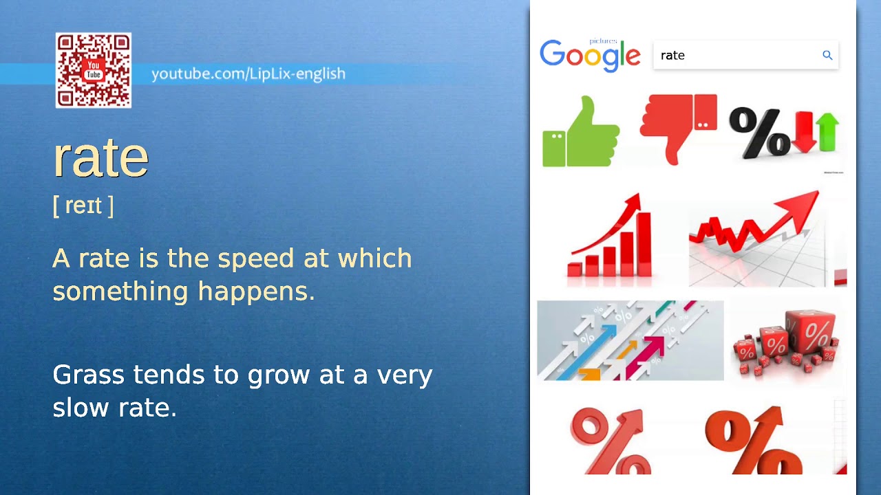 Rate : B2 level english vocabulary lesson, www.LipLix.com - YouTube
