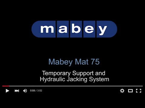 Mabey Propping Jacking - YouTube