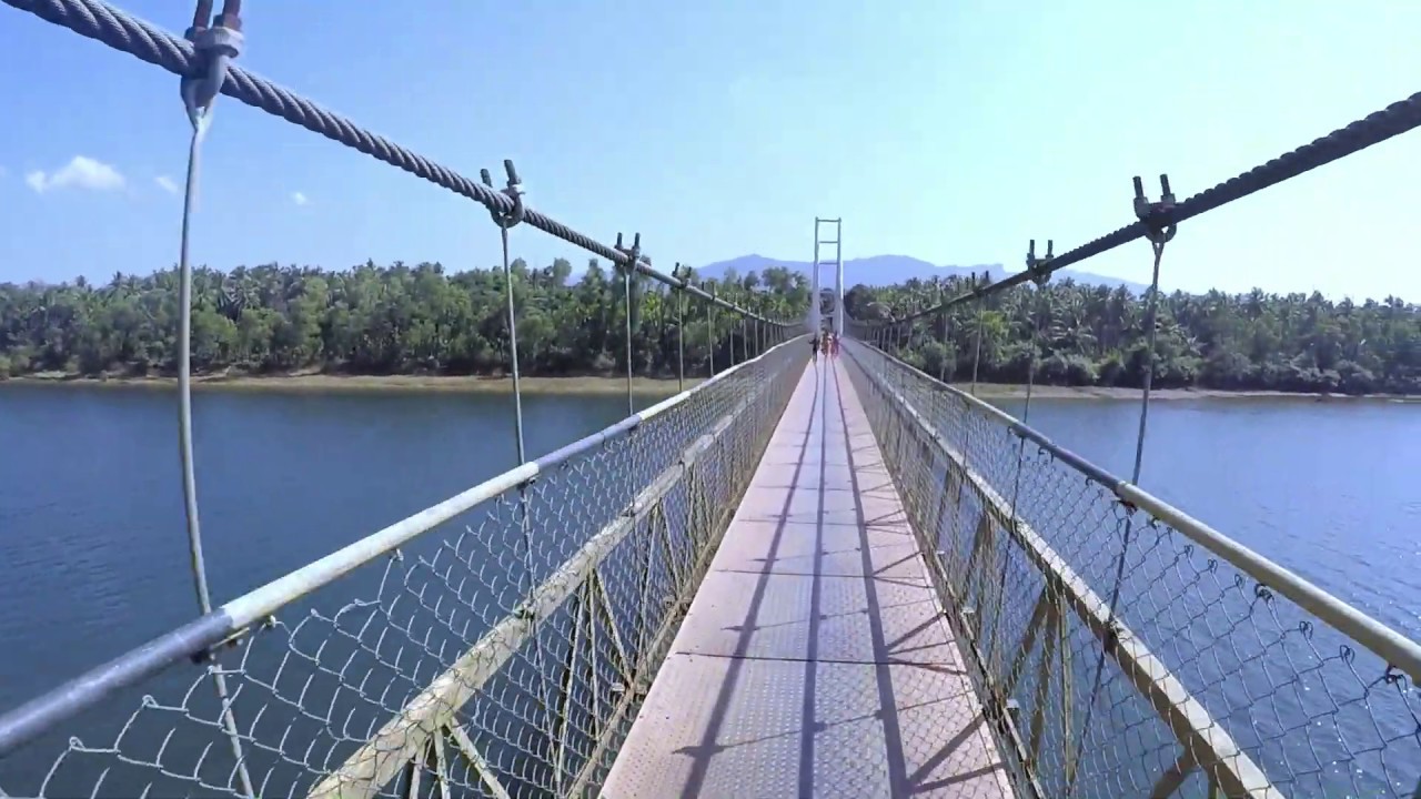 Samsi Hanging bridge - YouTube