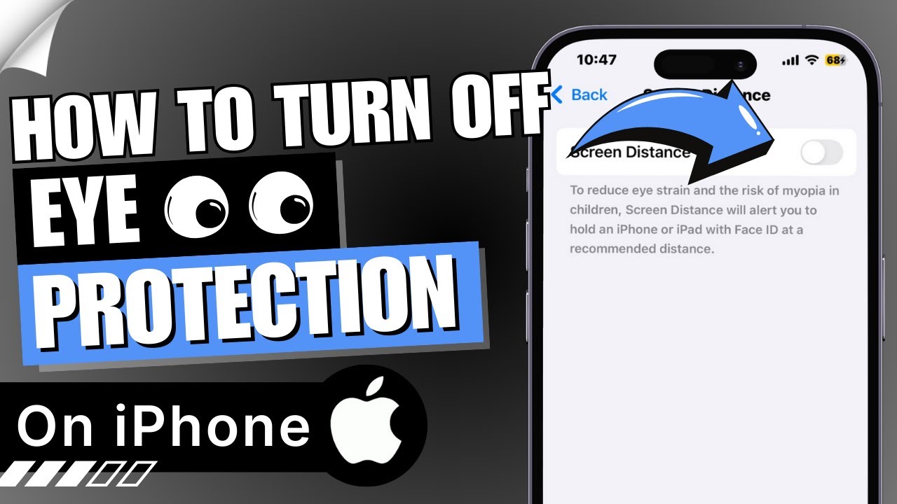 How to Turn Off Eye Protection on iPhone 👁️📵 | iOS 18 & iPhone 11, 12 ...