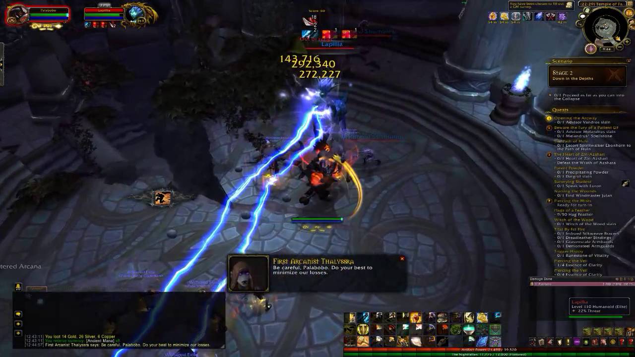 World Of Warcraft - Withered Training Scenario Walkthrough narrated ...