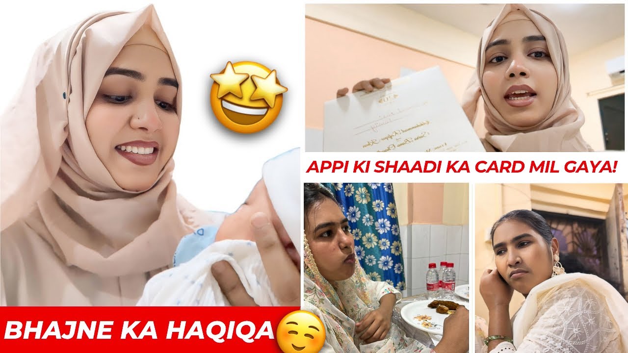 Bhanje ka haqiqa ho gaya per muskan ka nhi huwa🙁/appi ke shaadi ka card ...