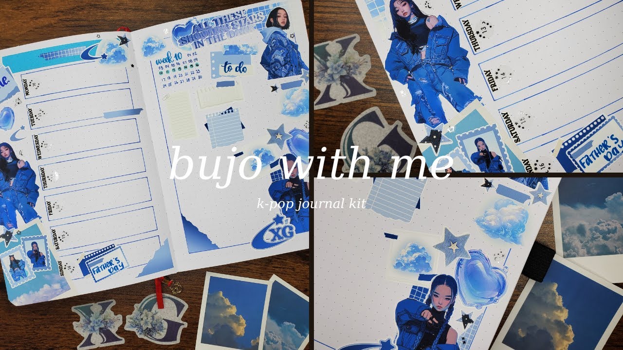 Bujo With Me Week 24 - 2024 - YouTube
