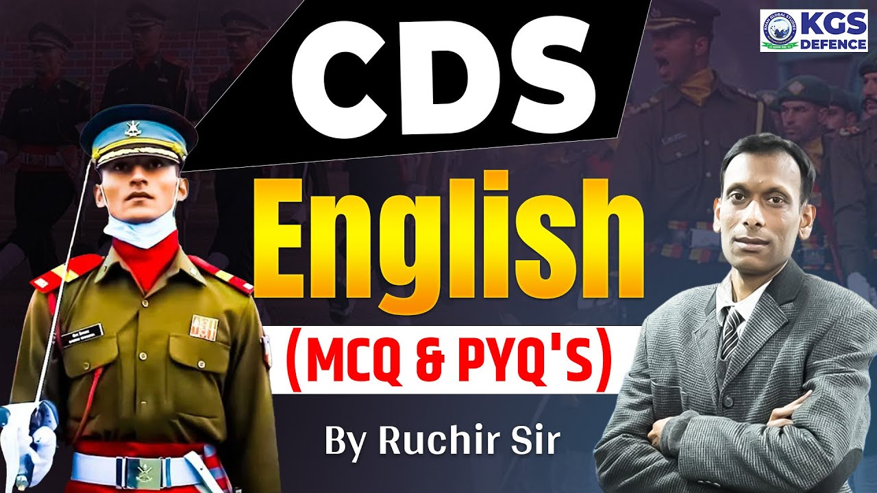 CDS English Previous Year Questions | CDS English Important Questions ...