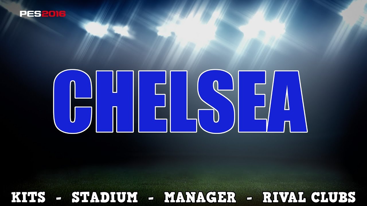 PES2016 - Chelsea Edit Mode Tutorial - YouTube