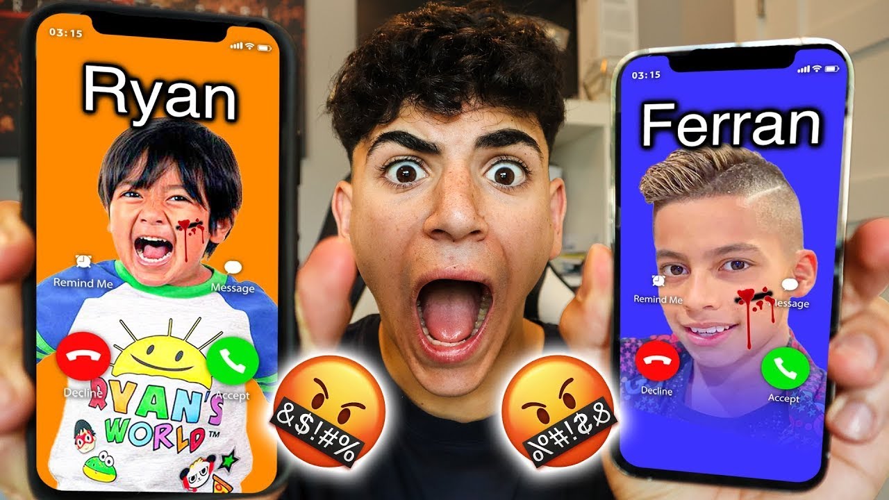 DO NOT CALL RYAN'S WORLD AND FERRAN FROM THE ROYALTY FAMILY AT THE SAME ...