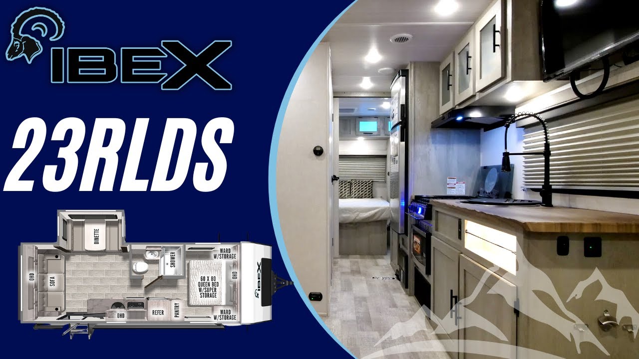 Tour the 2023 Ibex 23RLDS Travel Trailer by Forest River - YouTube