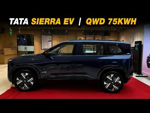 2026 TATA SIERRA EV EMPOWERED A AWD 75KWH EX.SHOW-25.99L FULL WLKTHROUGH !!