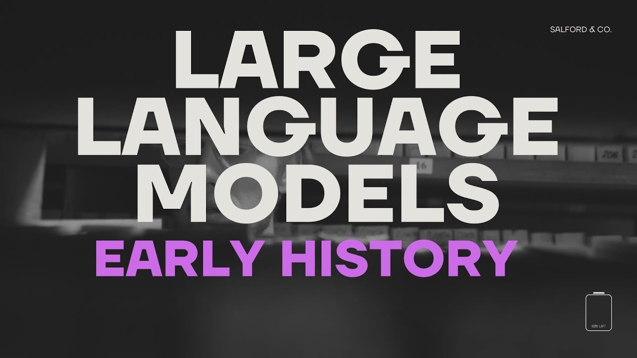 Early Language Models - Historical Context - YouTube