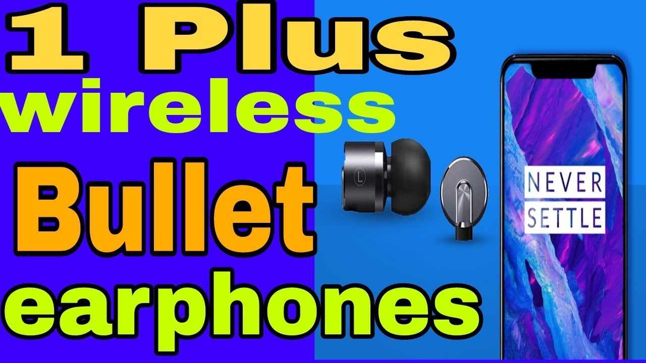 One plus wireless bullet headphones/features. - YouTube