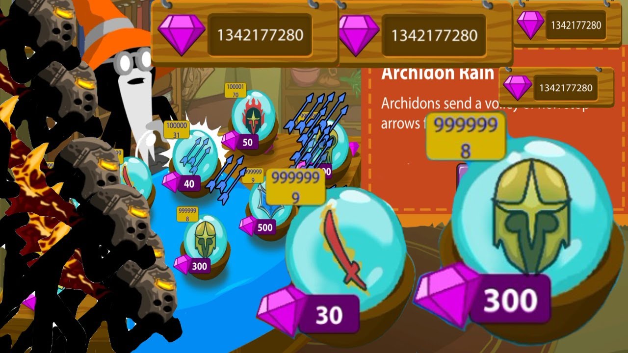 STICK WAR LEGACY | Mod ALL Item 9999999 , Unlimited Gems | TGameplay ...