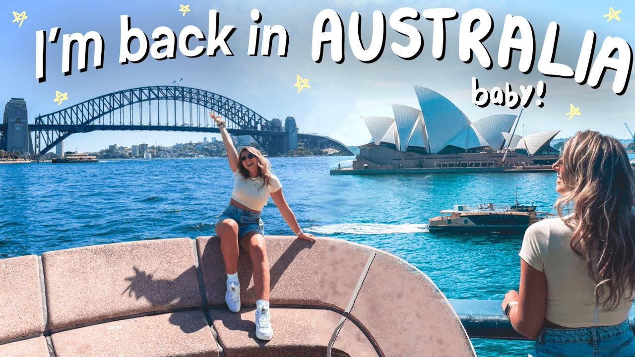 FLYING TO AUSTRALIA ️ My first few days in Sydney - YouTube