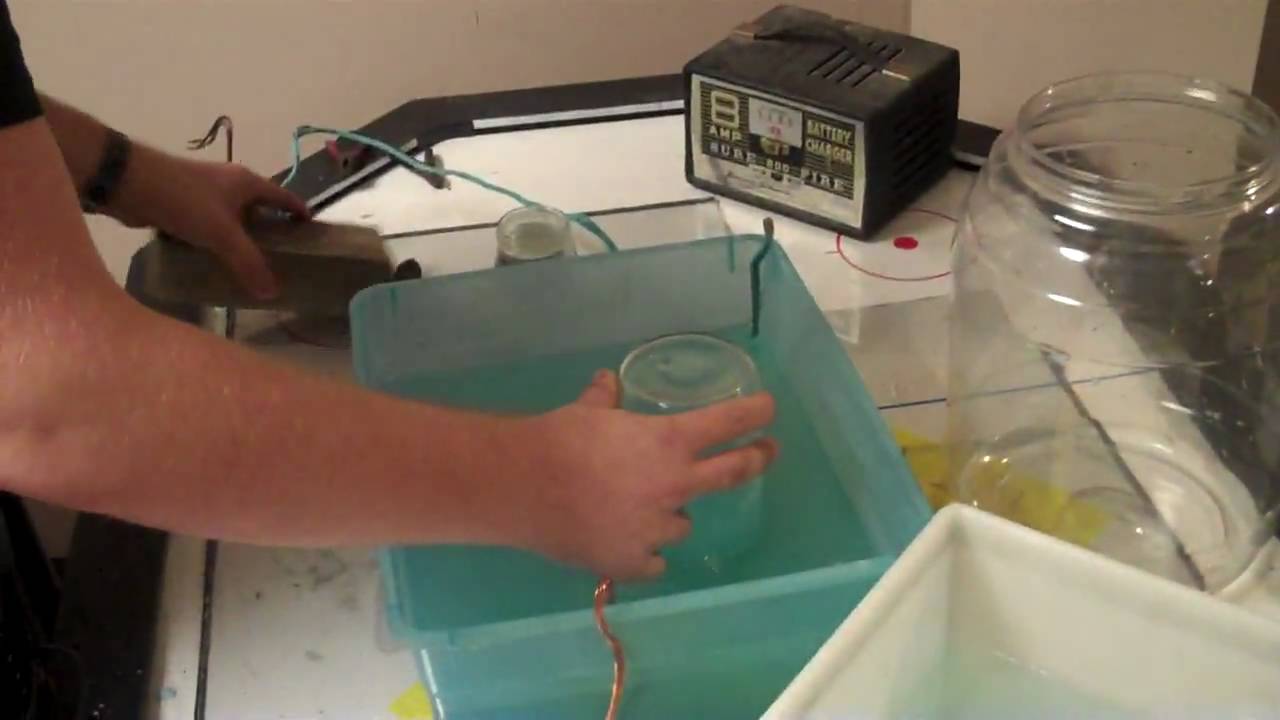 hydrogen and oxygen ignited 2 - YouTube