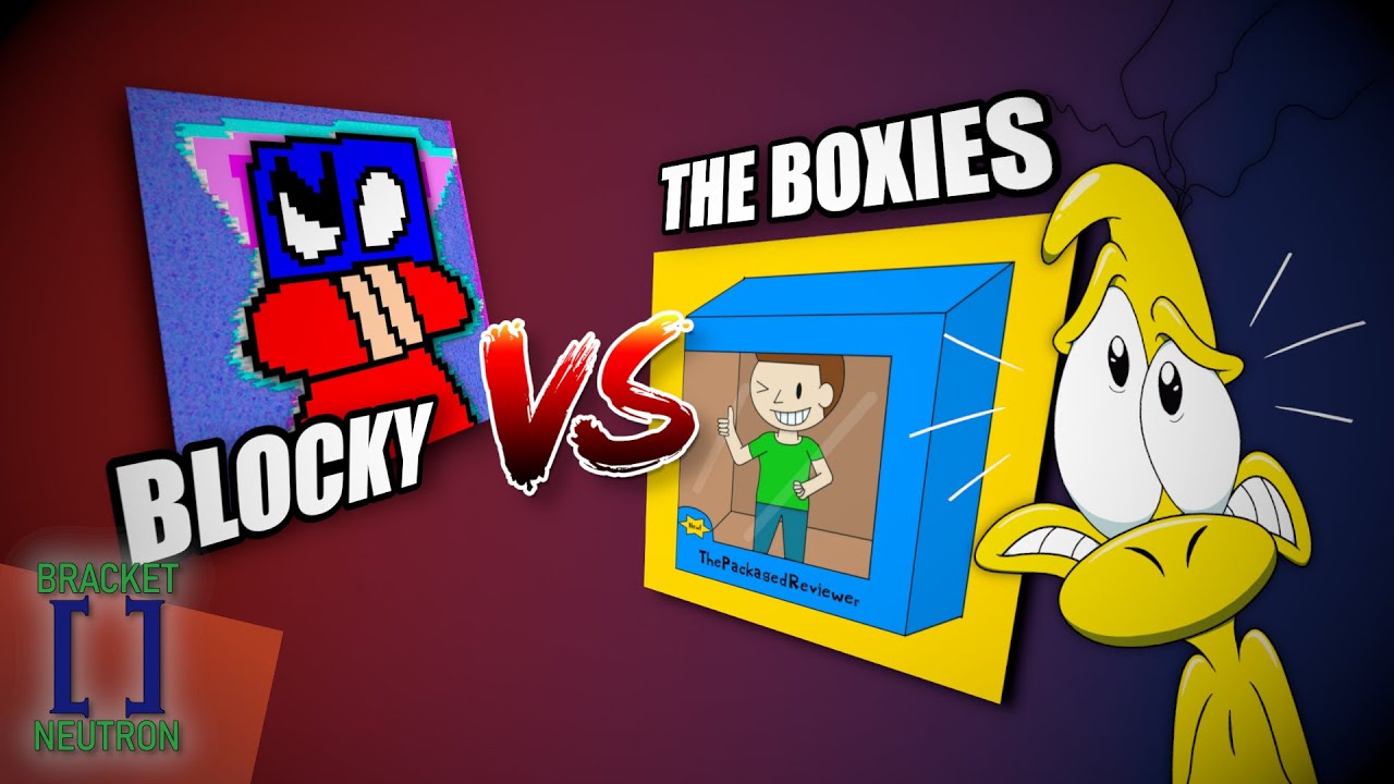 Blocky vs. The Boxies | A Response to Mister Blocky - YouTube