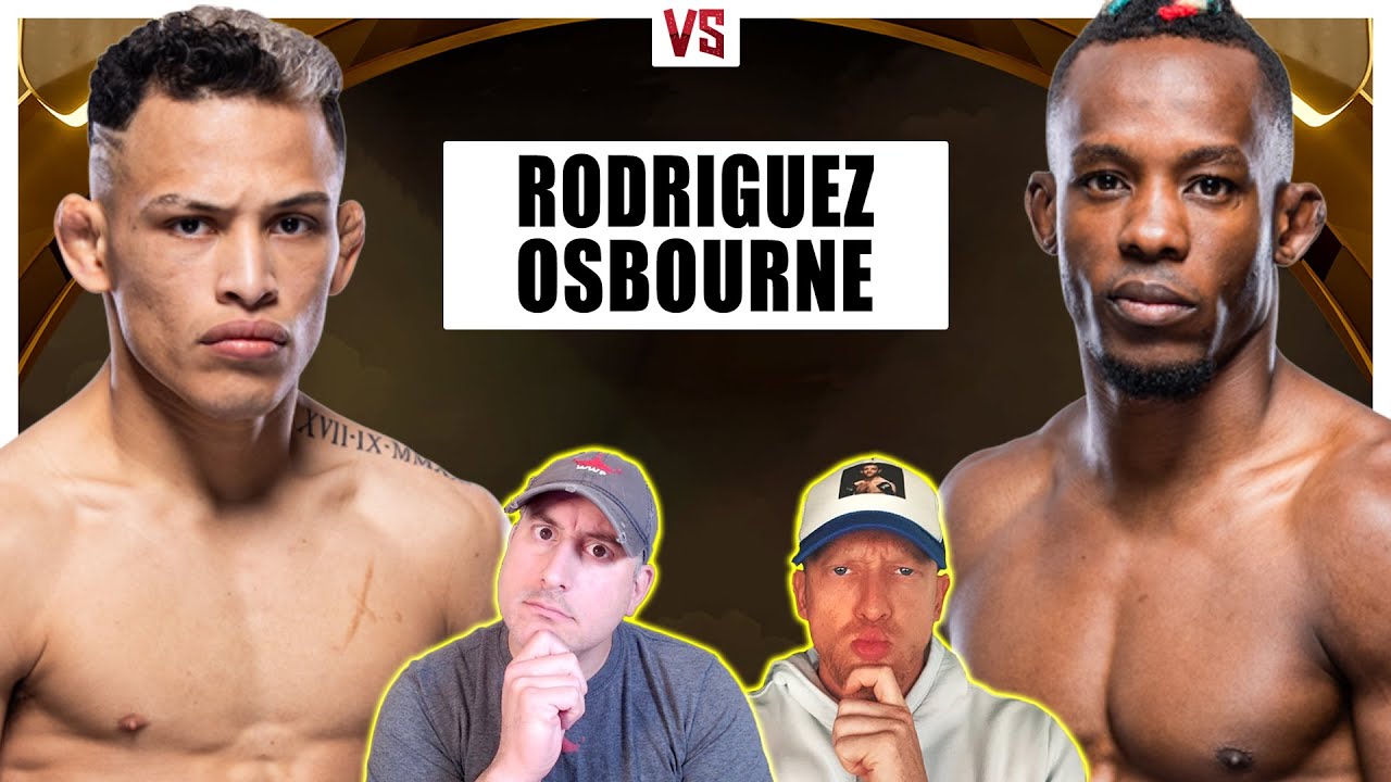 UFC 306: Ronaldo Rodriguez vs. Ode Osbourne Prediction, Bets ...