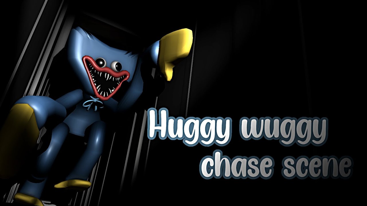 Huggy wuggy chase scene | animation prisma 3D - YouTube