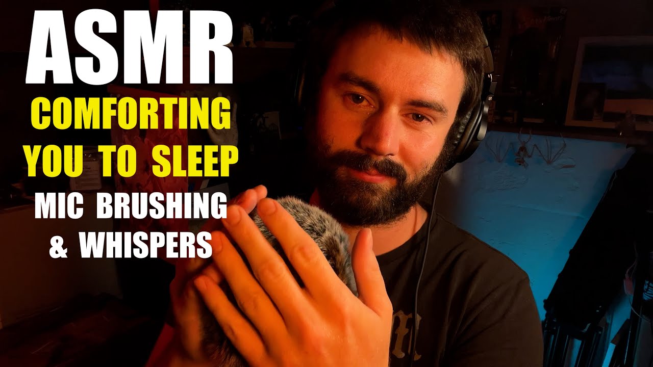 ASMR Comforting You to Sleep, Fluffy Microphone Brushing (I'm Right ...