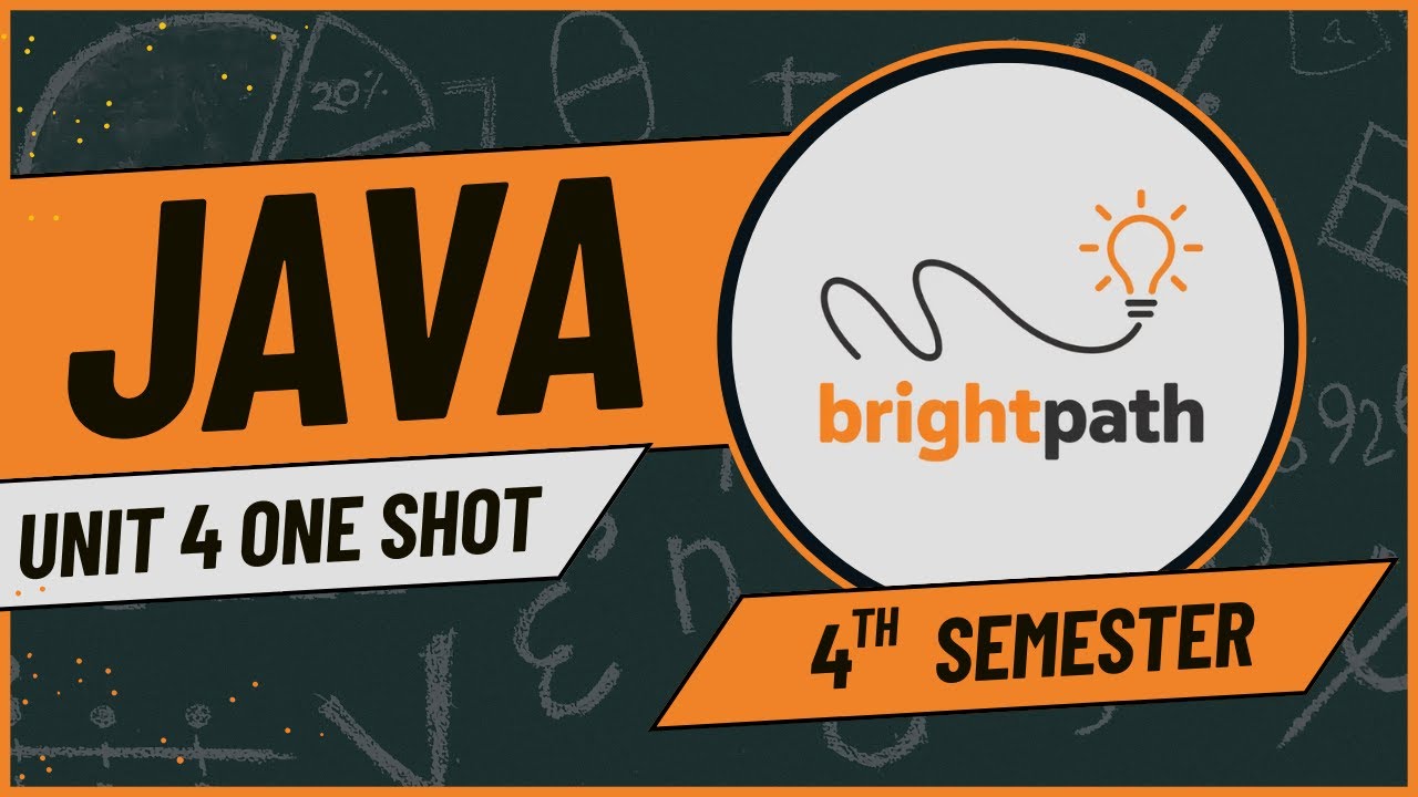 JAVA UNIT 4 ONE SHOT - YouTube